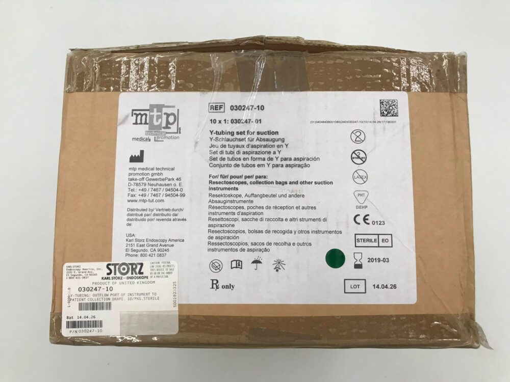 MTP 030247-10 Y-Tubing Set For Suction (10/Case)(X) – GB TECH USA