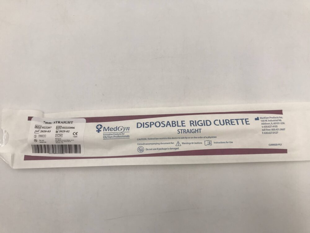 Medgyn 022207 Disposable Rigid Curette 7mm Straight (10/Pack) – GB TECH USA