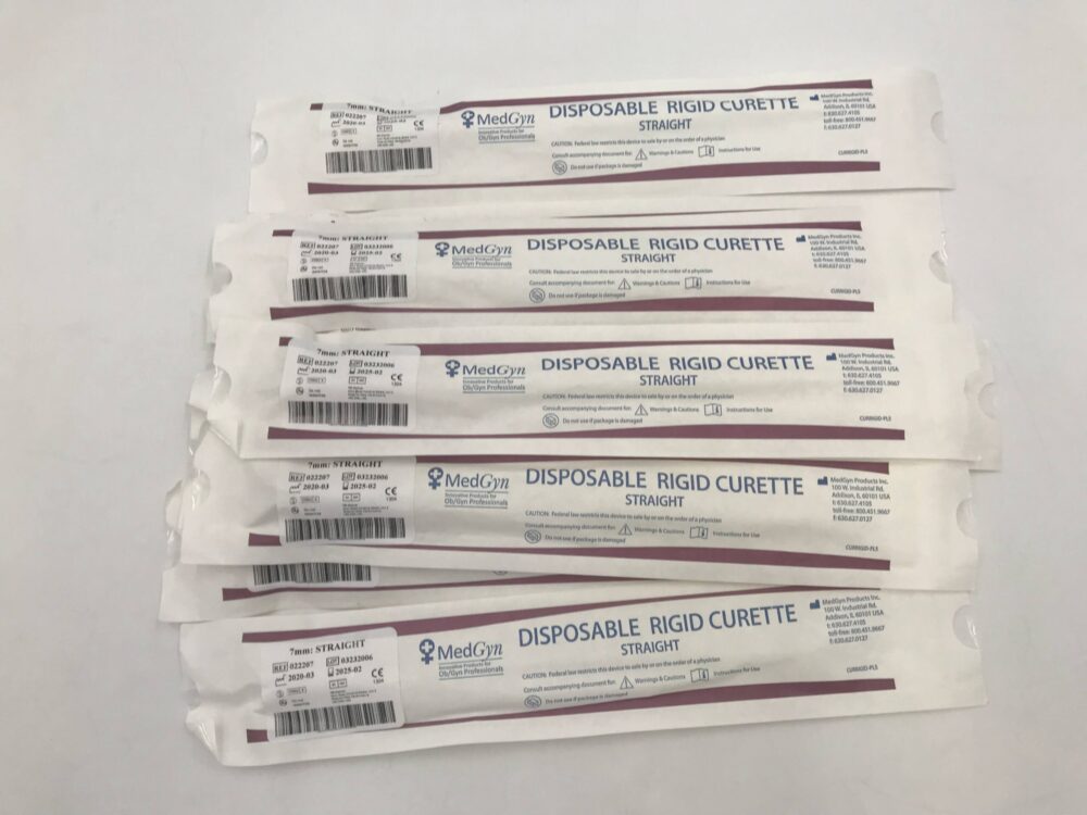 Medgyn 022207 Disposable Rigid Curette 7mm Straight (10/Pack) – GB TECH USA
