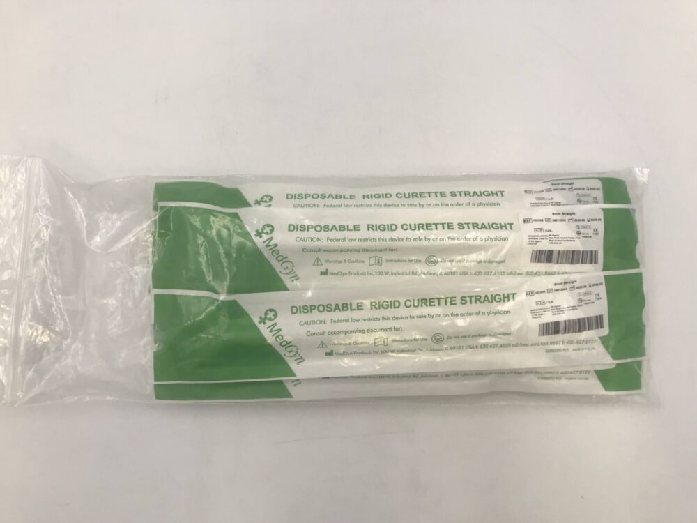 Medgyn 022209 Disposable Rigid Curette 9mm Straight (10/Pack) – GB TECH USA