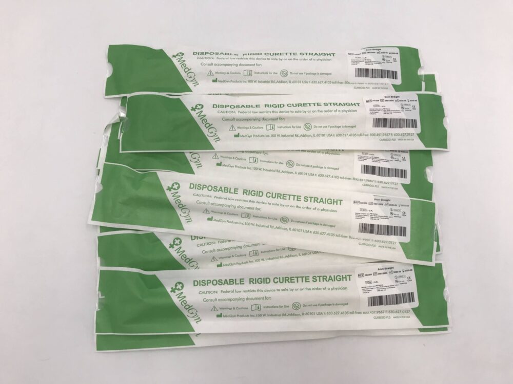 Medgyn 022209 Disposable Rigid Curette 9mm Straight (10/Pack) – GB TECH USA