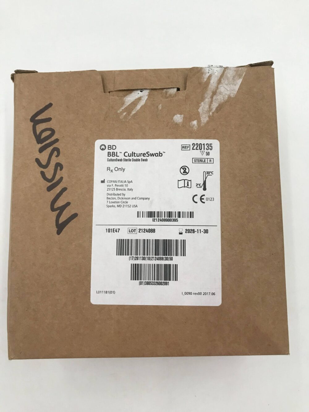 BD 220135 BBL CultureSwab (50/Box) - GB TECH USA