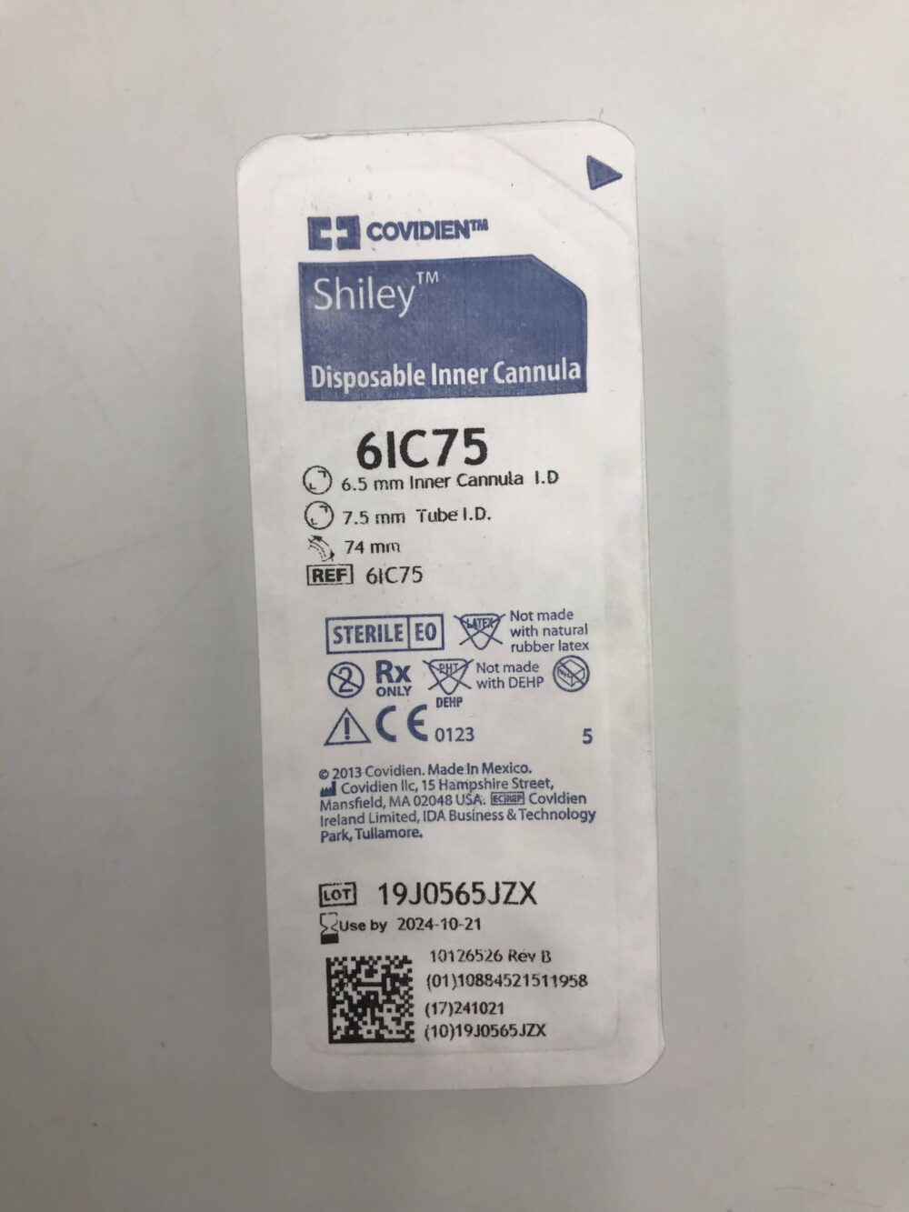 COVIDIEN 6IC75 Shiley Disposable Inner Cannula (10/Box) – GB TECH USA
