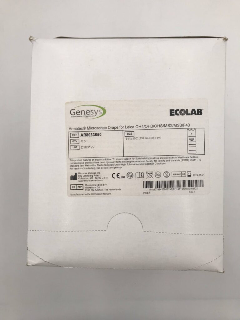 MICROTEK AR8033650 Ecolab Genesys Armatec Microscope Drape For Leica ...