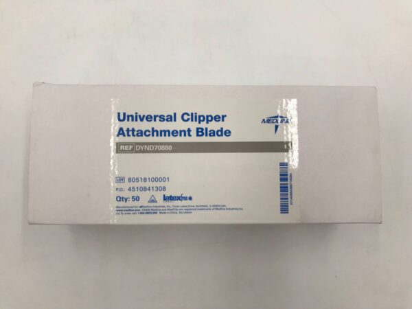 MEDLINE DYND70880 Universal Clipper Attachment Blade (50/Box) - GB TECH USA