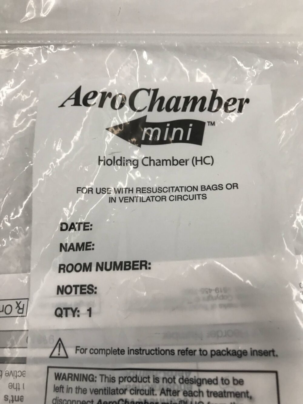 Monaghan 98810 AeroChamber Mini Holding Chamber - GB TECH USA