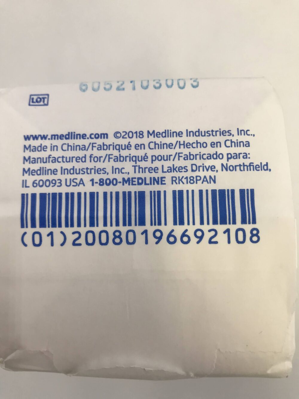 Medline NON25334 Non-Woven Gauze Sponges 3 x 3in 4Ply Low Linting Extra ...