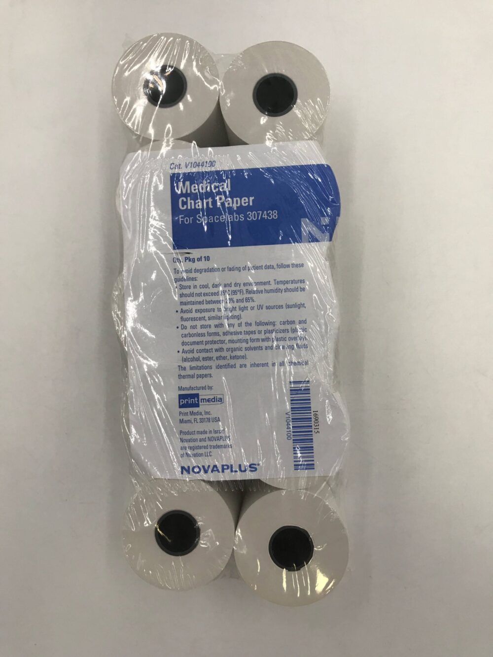 NOVAPLUS V1044100 Medical Chart Paper (10/Pkg) – GB TECH USA