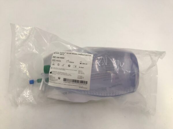 URESIL ESB-1000SP Evolution Pre-Vac Wound Drainage Bottle (X) - GB TECH USA