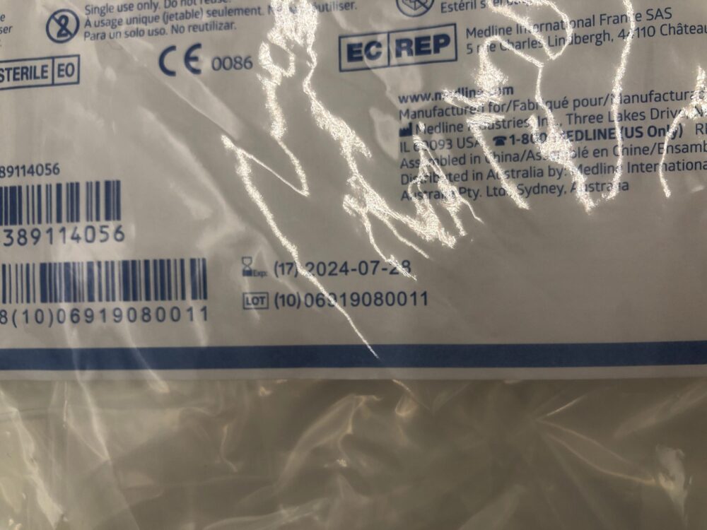 MEDLINE DYNJE4410 INVISISHIELD Mini C-Arm Drape 54″ x 63″ – GB TECH USA