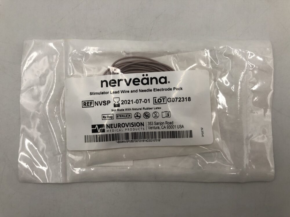 Neurovision NVSP Stimulator Lead Wire and Needle Electrode Pack (X ...