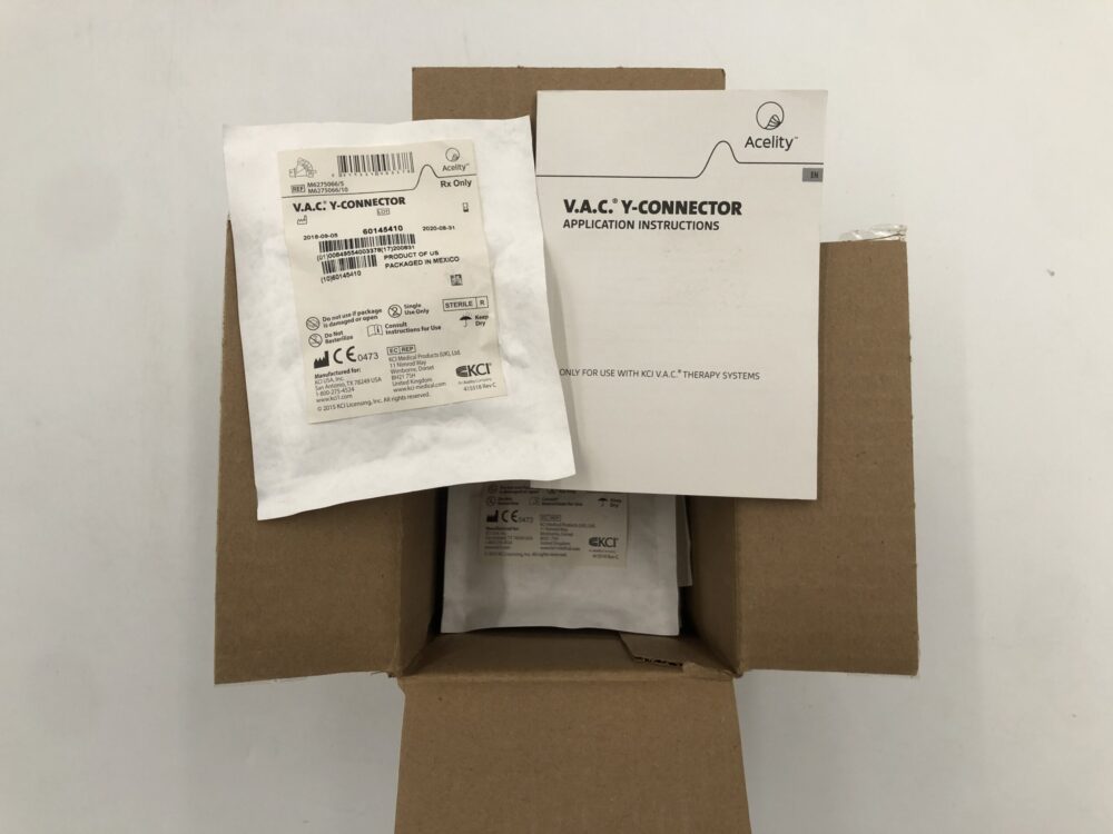 KCI M6275066/5 Acelity V.A.C. Y-Connector (5/Box) (X) – GB TECH USA