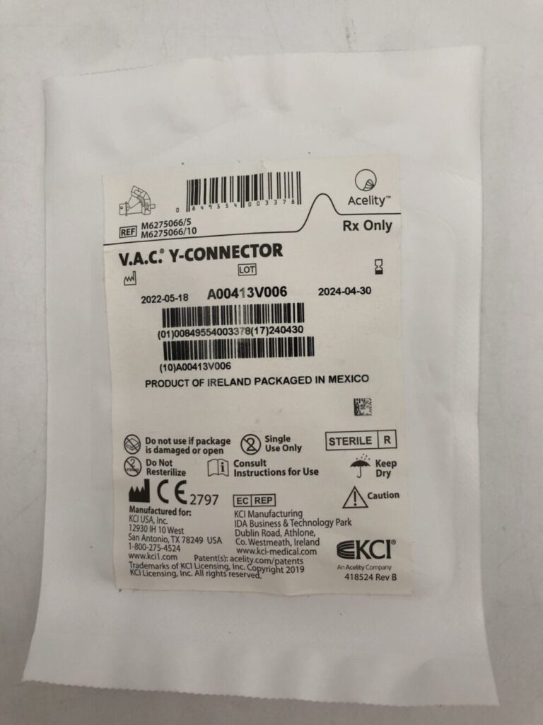 KCI M6275066/5 Acelity V.A.C. Y-Connector - GB TECH USA