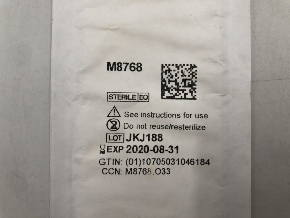 ETHICON M8768 Prolene Suture Blue Monofilament 7-0, 30″ BV175-7 8mm ...