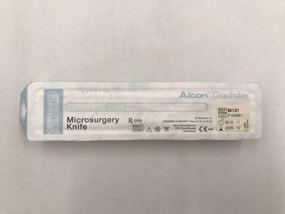 ALCON 681.01 Grieshaber Ultra Sharp Microsurgery Knife (X) – GB TECH USA
