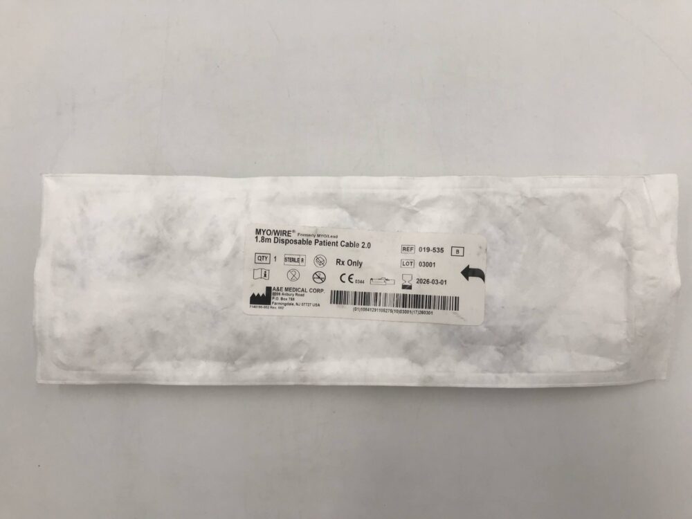 A&E Medical 019-535 MYO/WIRE 1.8m Disposable Patient Cable 2.0 – GB TECH USA