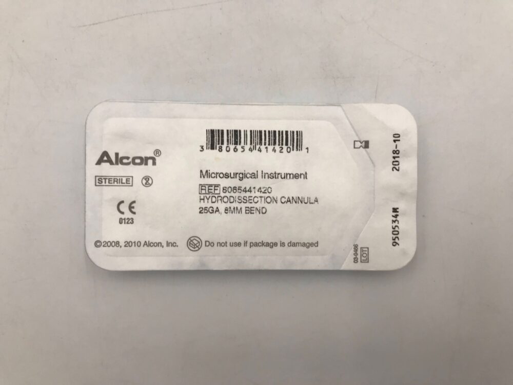 ALCON 8065441420 Microsurgical Instrument Hydrodissection Cannula 25G x ...