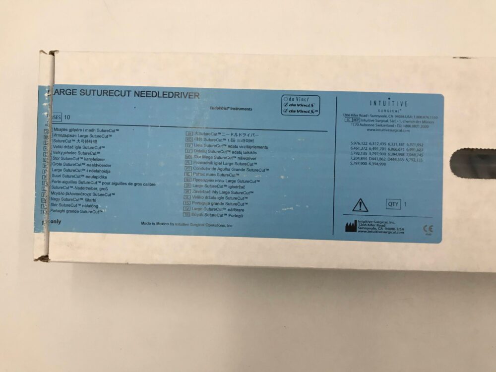 INTUITIVE SURGICAL 420296 Da Vinci Si Large SutureCut NeedleDriver 8mm ...