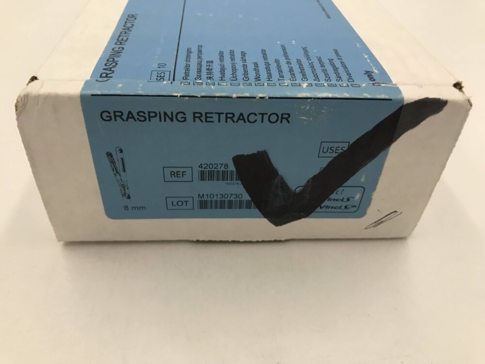 INTUITIVE SURGICAL 420278 Da Vinci Si Grasping Retractor 8mm (Broken ...