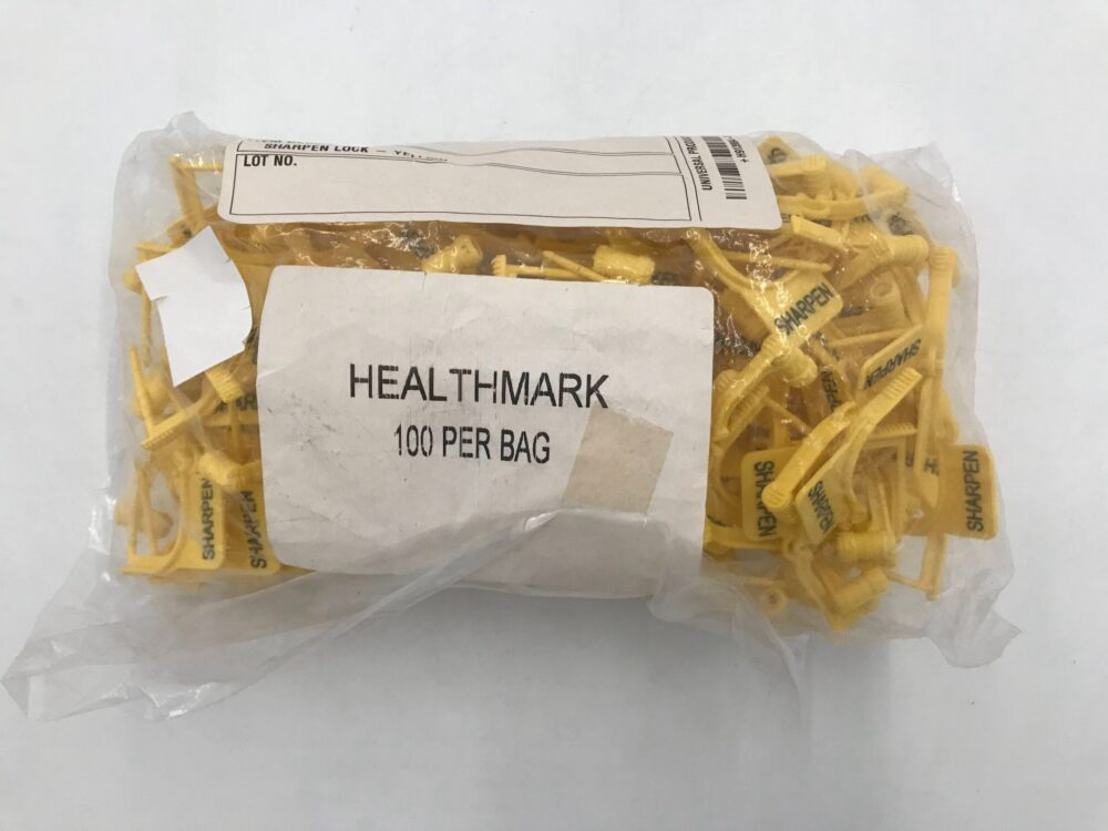 HEALTHMARK 994-S Sharpen Lock-Yellow (100/Bag) – GB TECH USA