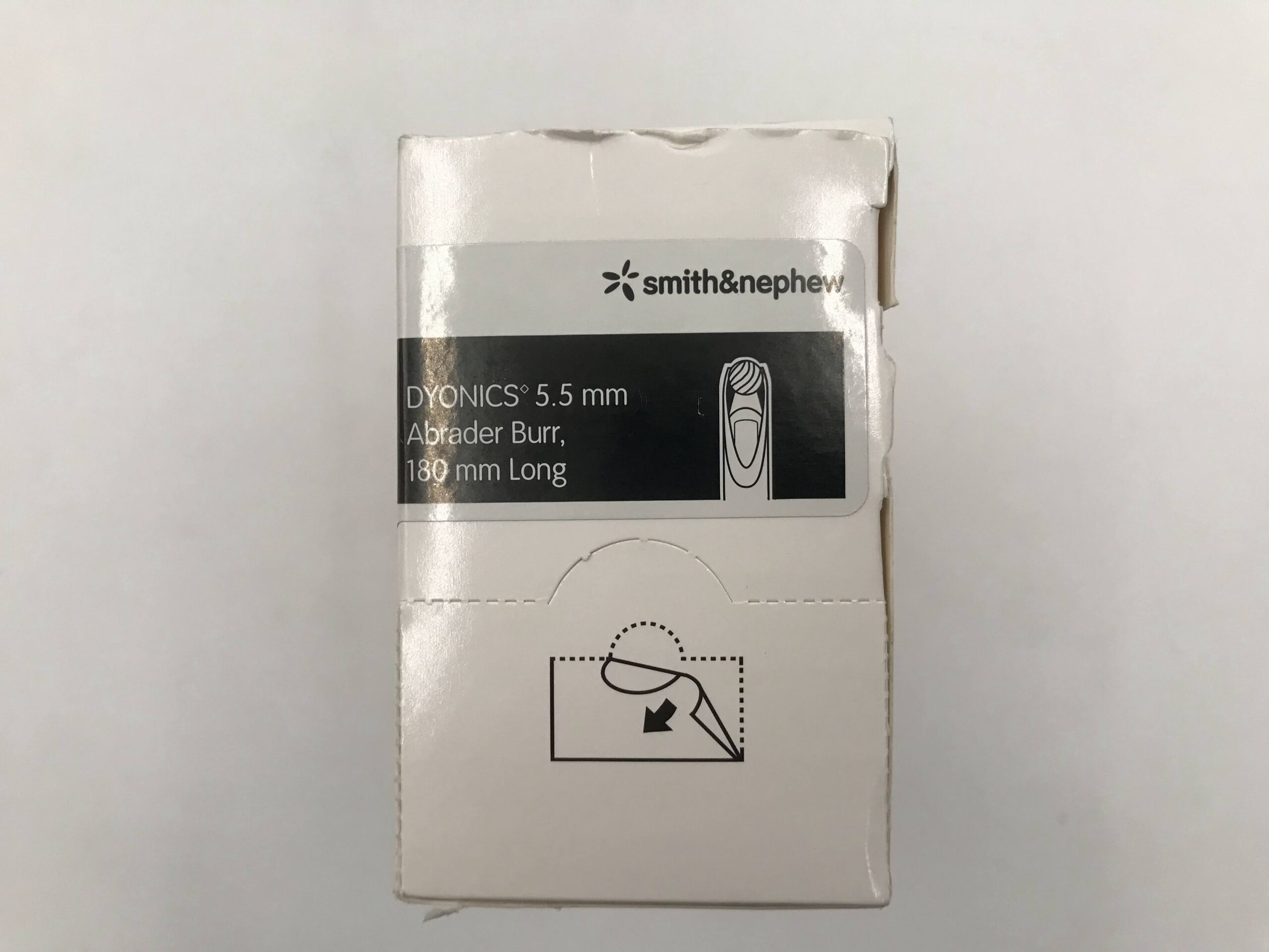Smith & Nephew 72200082 Dyonics Power 5.5mm Abrader Burr Arthroscopic ...