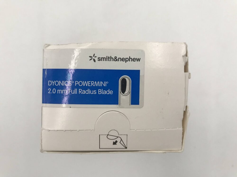 Smith & Nephew 72201507 Dyonics Powermini 2.0mm Full Radius Blade ...