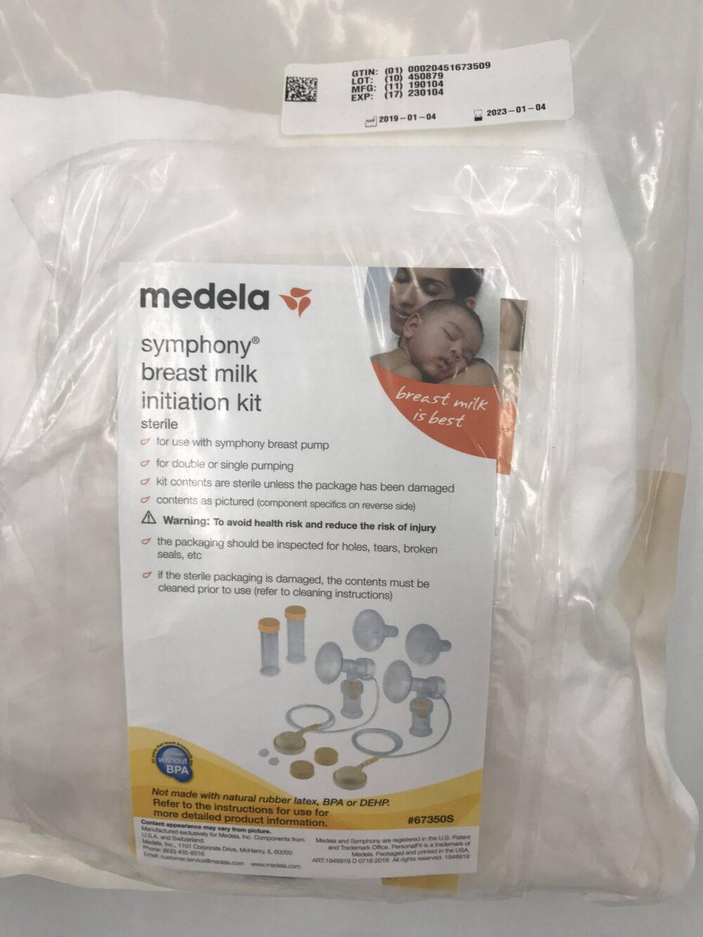 MEDELA 67350S Symphony Breast Milk Initiation Kit (X) - GB TECH USA