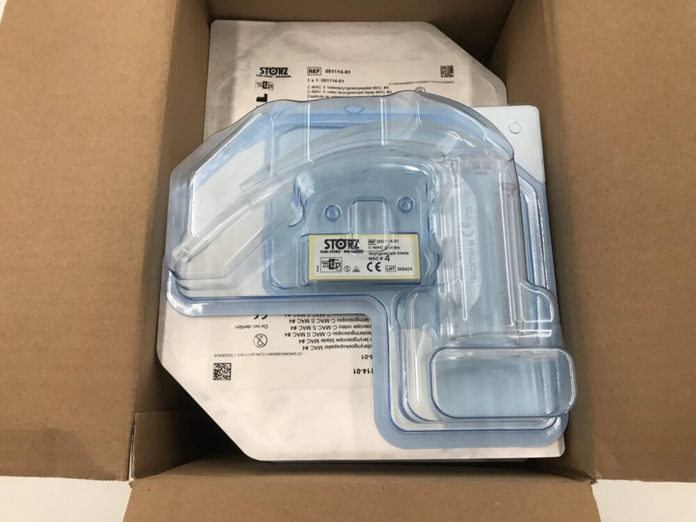 Storz 051114-10 C-MAC S Video Laryngoscope Blade MAC #4 (10/Box) – GB ...