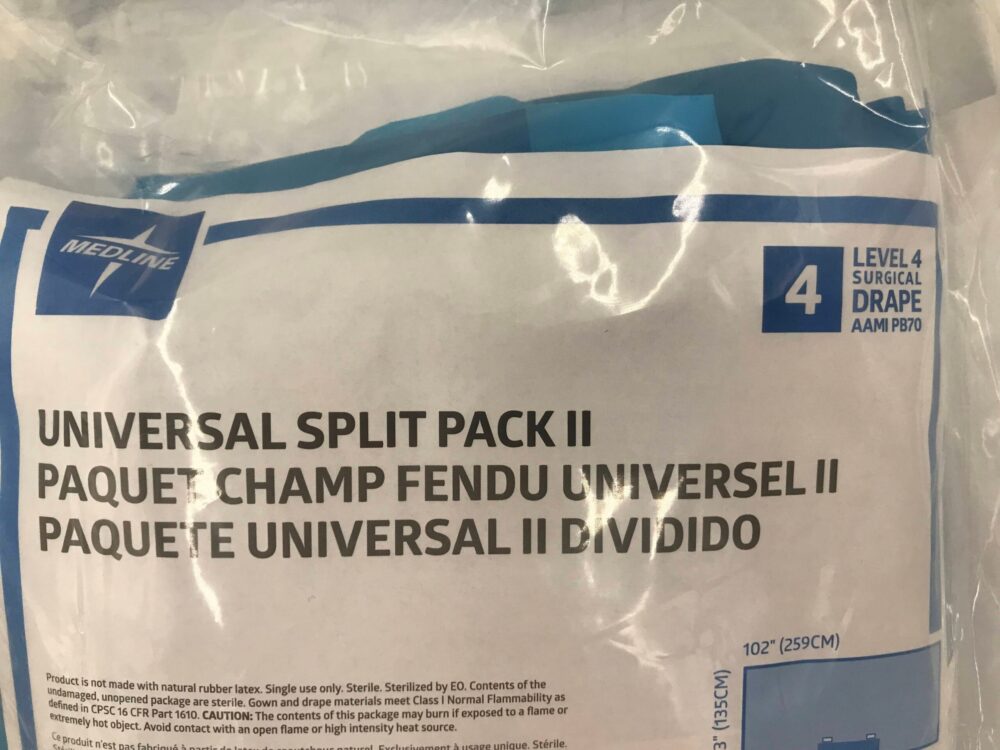 MEDLIN DYNJP1065 Universal Split Pack II 53″ x 102″ / 116″ x 77″ – GB ...