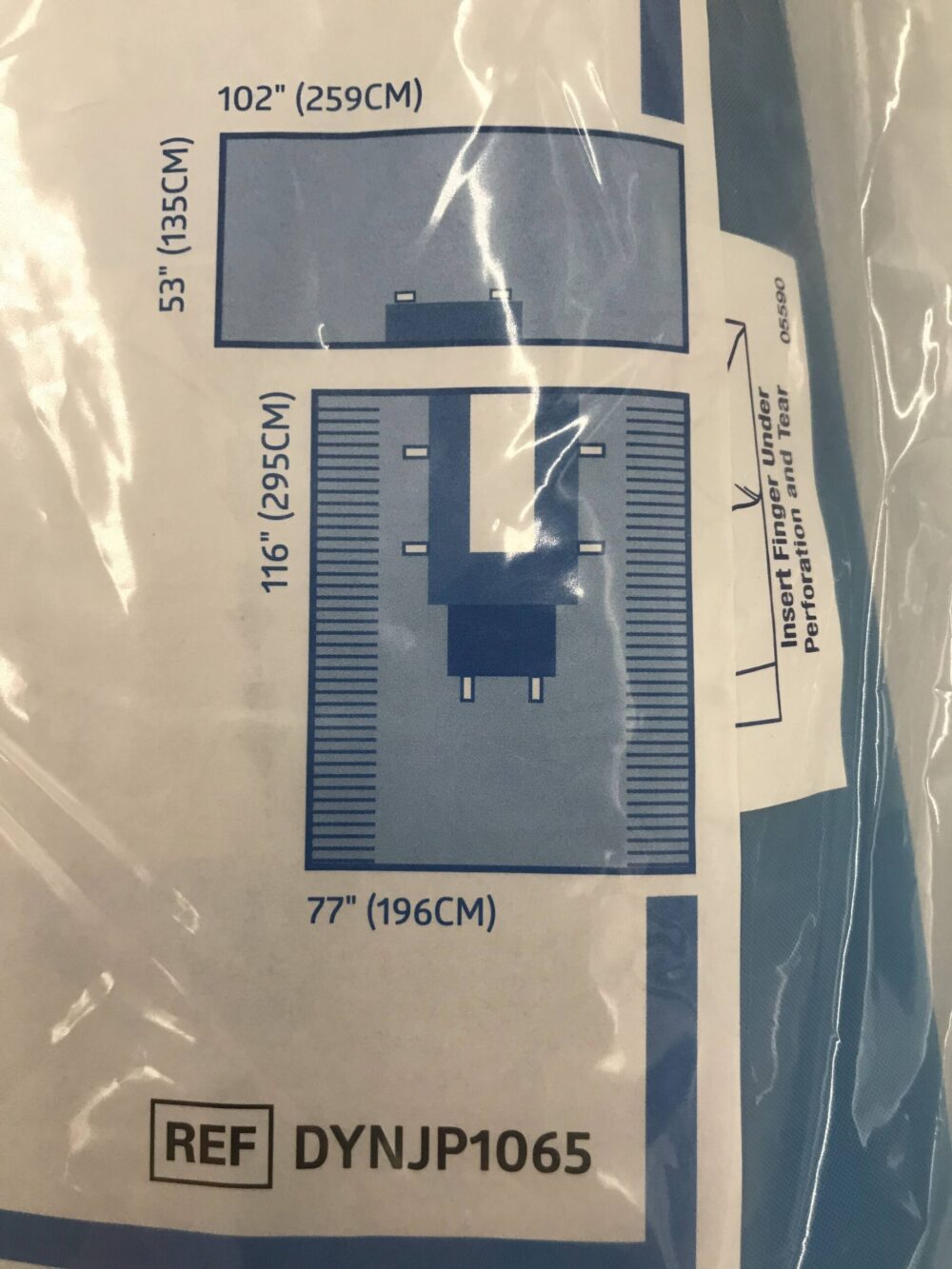 MEDLIN DYNJP1065 Universal Split Pack II 53″ x 102″ / 116″ x 77″ – GB ...