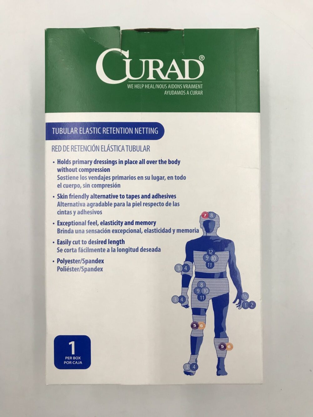 Medline NONNET06 Curad Tubular Elastic Retention Netting 17″ (43.2cm ...