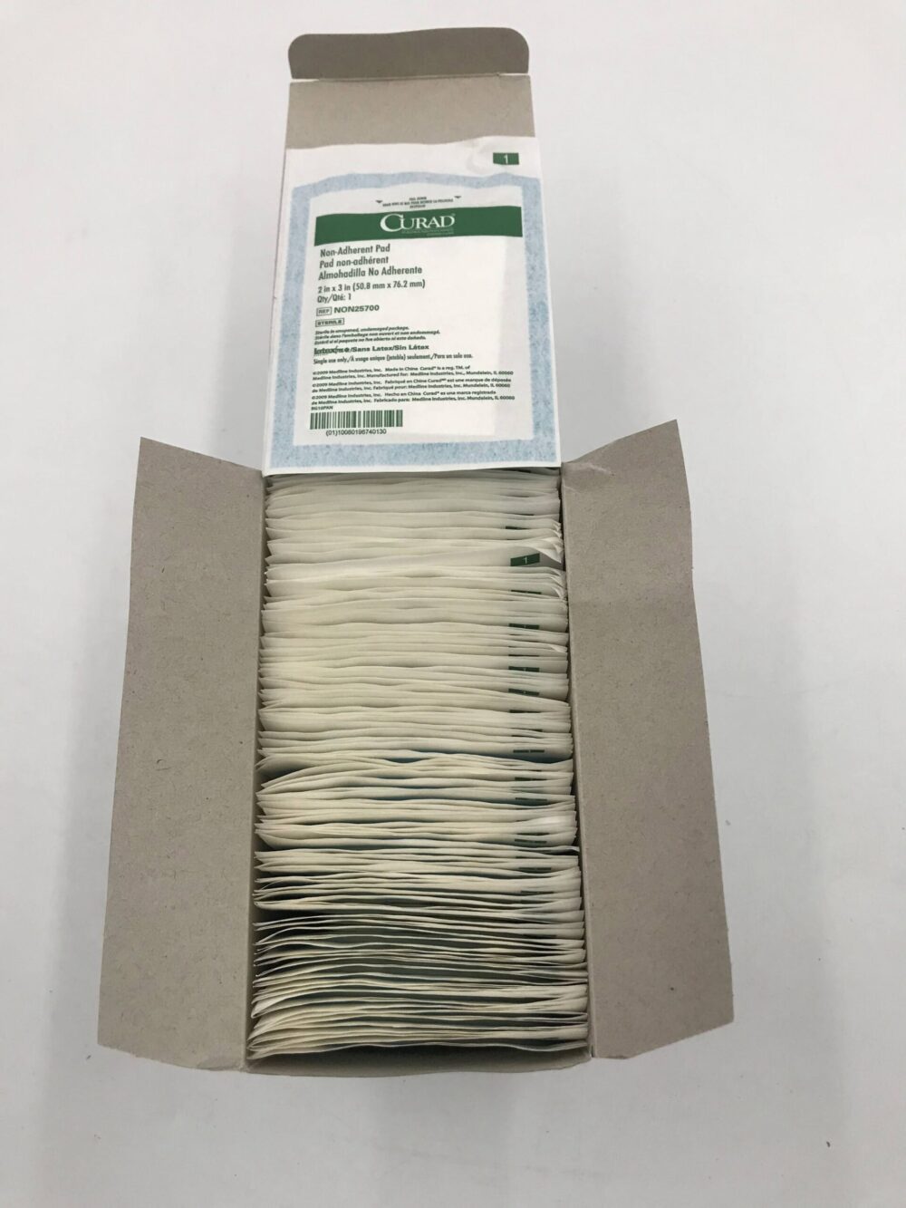 Medline NON25700 Curad Non-Adherent Pad 2 x 3in (100/Box) – GB TECH USA