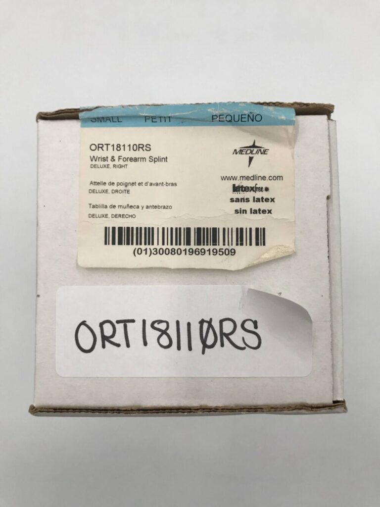 Medline ORT18110RS Wrist & Forearm Splint Deluxe Right (Rebox By ...