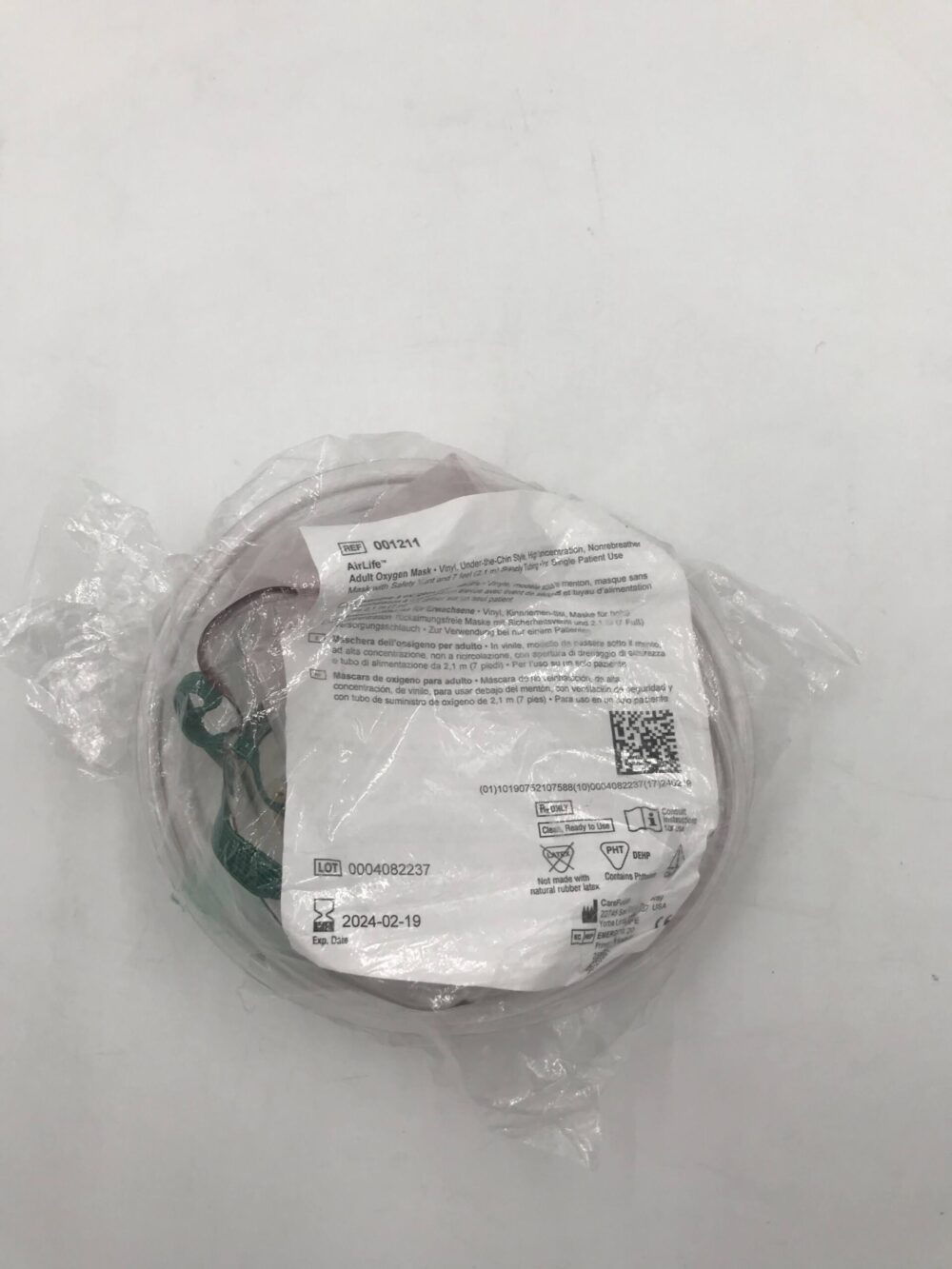 CareFusion 001211 AirLife Adult Oxygen Mask (X) - GB TECH USA