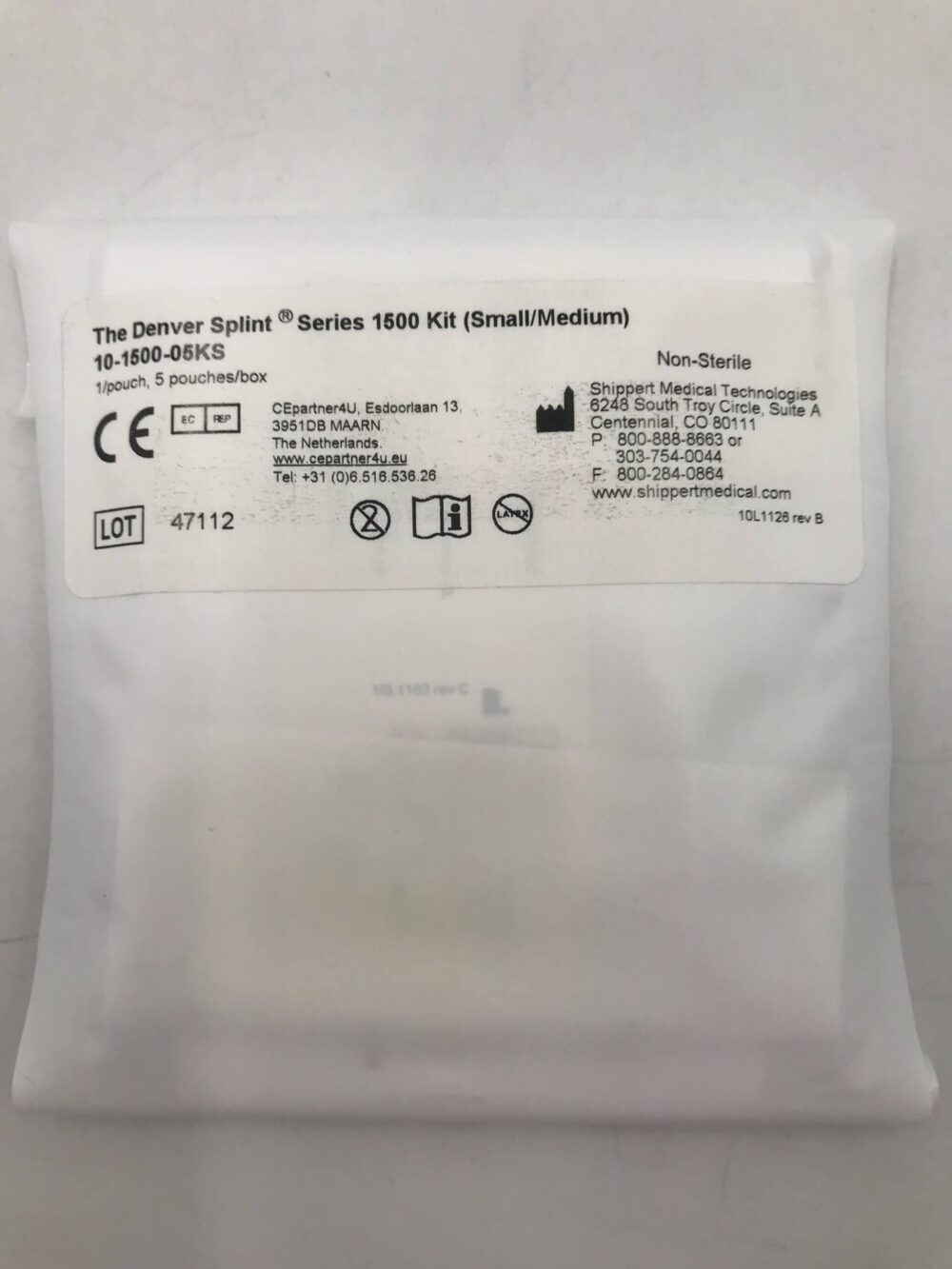 Shippert Medical Technologies 10-1500-05KS The Denver Splint Series ...