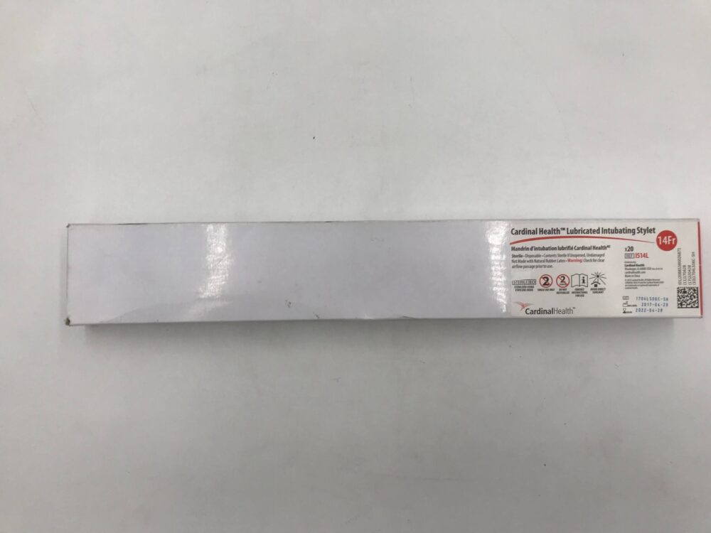 Cardinal Health IS14L Lubricated Intubating Stylet 14Fr (20/Box) (X) - GB TECH USA
