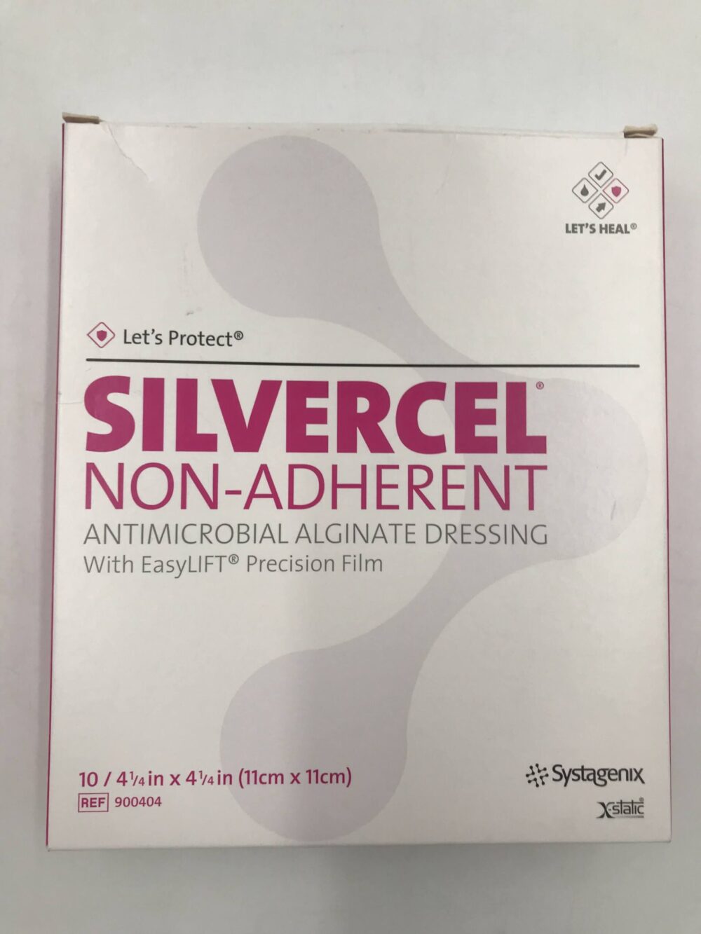 Systagenix 900404 Silvercel Non-Adherent Antimicrobial Alginate ...