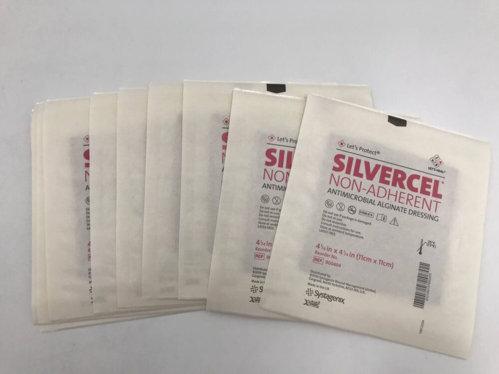 Systagenix 900404 Silvercel Non-Adherent Antimicrobial Alginate ...