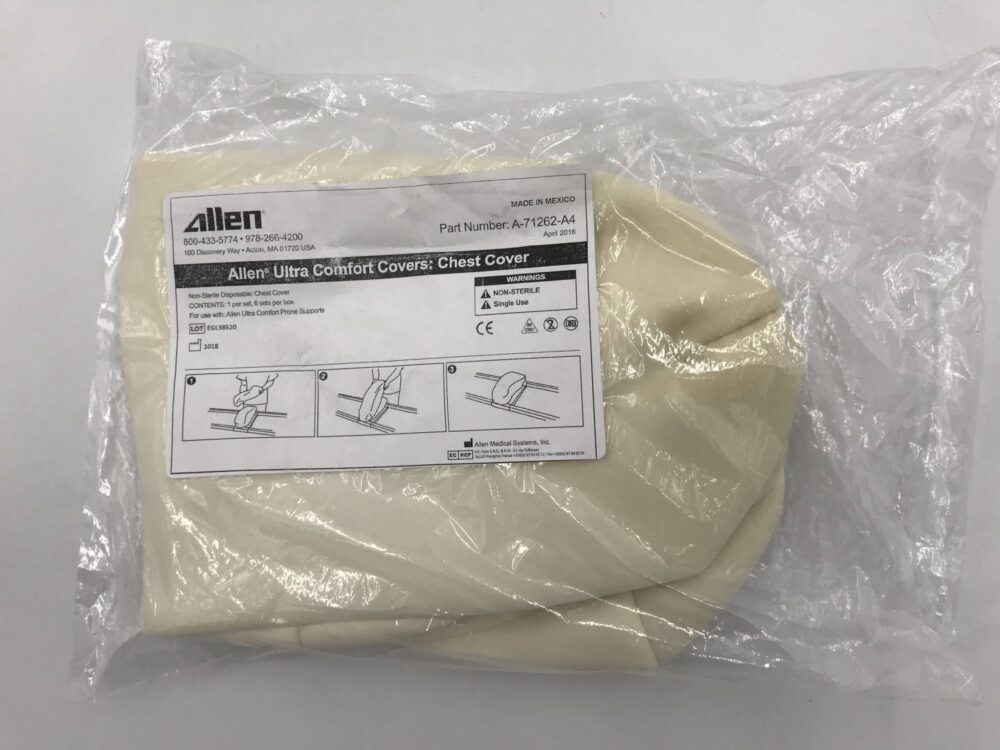 Allen Medical Systems A-71262-A4 Ultra Comfort Covers Chest Cover - GB ...
