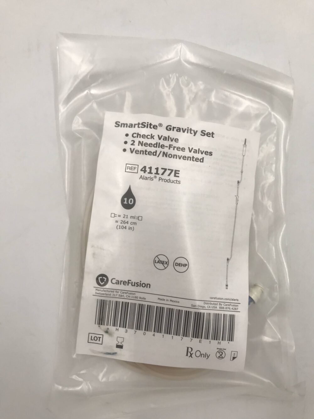 CareFusion 41177E SmartSite Gravity Set (X) – GB TECH USA