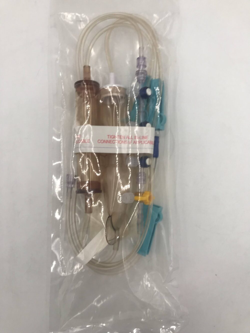 SET SOURCE Z3131 Y-Type Blood Set w/210 Micron Filter, Hand Pump, 2 ...