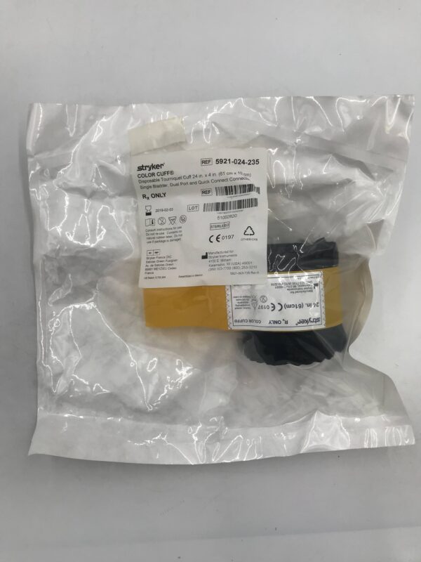 STRYKER 5921-024-235 Color Cuff Disp Tourniquet Single Bladder, Dual ...