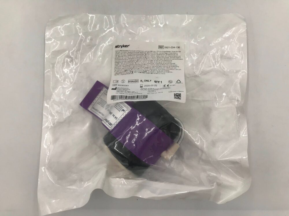 STRYKER 5921-034-136 Color Cuff Disposable Tourniquet Cuff Single ...