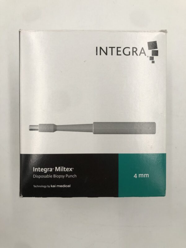 Integra 33-34 Miltex Disposable Biopsy Punch 4mm (50/Box) - GB TECH USA