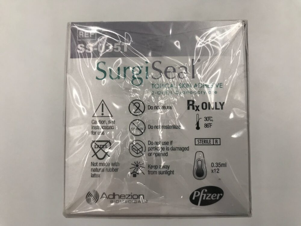 Adhezion Biomedical SS-035T Pfizer SurgiSeal Topical Skin Adhesive (12 ...