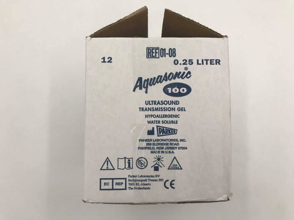 Parker 01-08 Aquasonic 100 Ultrasound Transmission Gel (12/Box) – GB ...