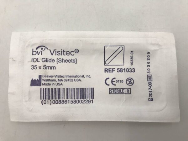 Beaver-Visitec 581033 Bvi Visitec IOL Glide Sheets 35 x 5mm (14/Lot) (X ...