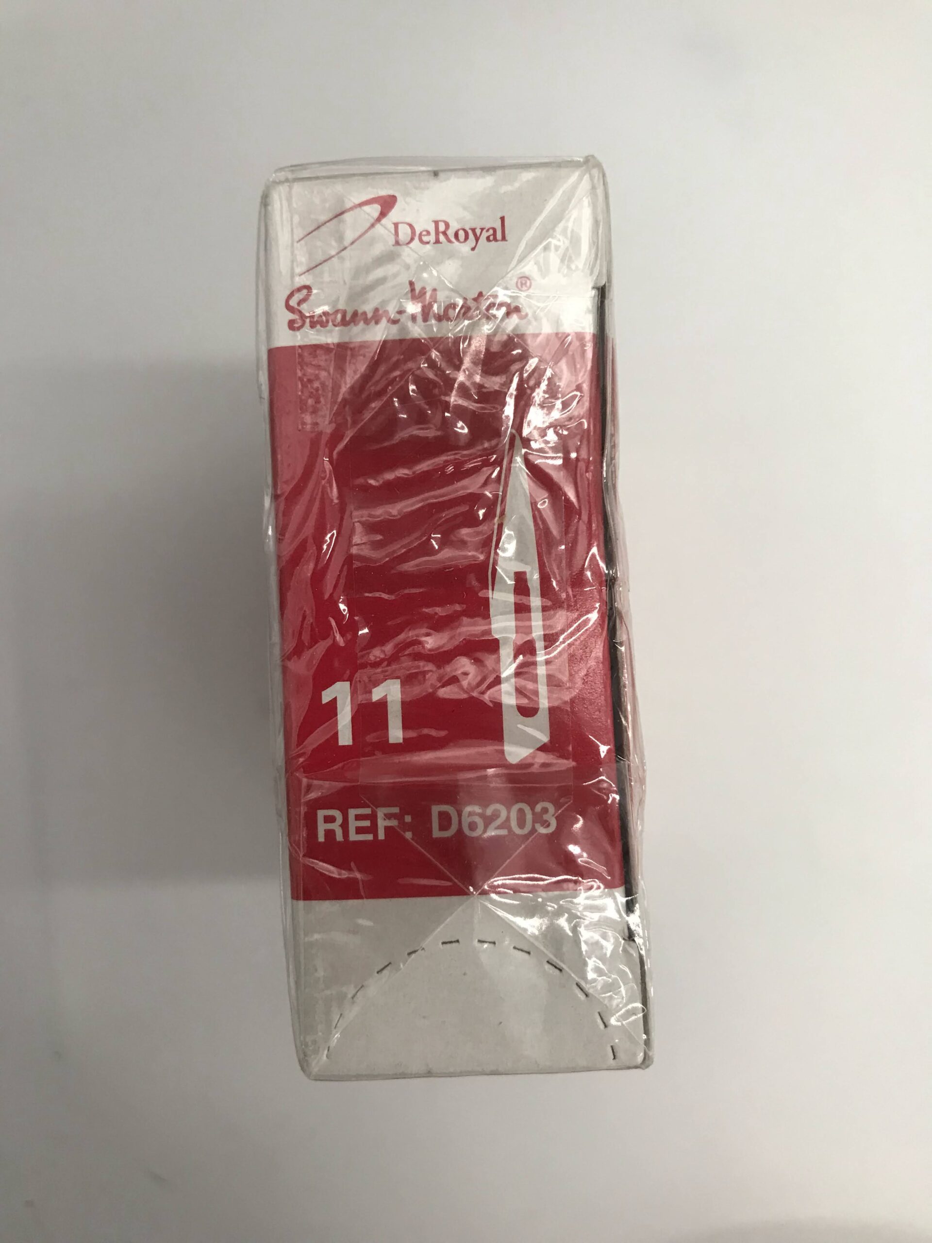 DeRoyal D6203 Swann-Motor Carbon Steel Surgical Blades #11 (100/Box) (X ...