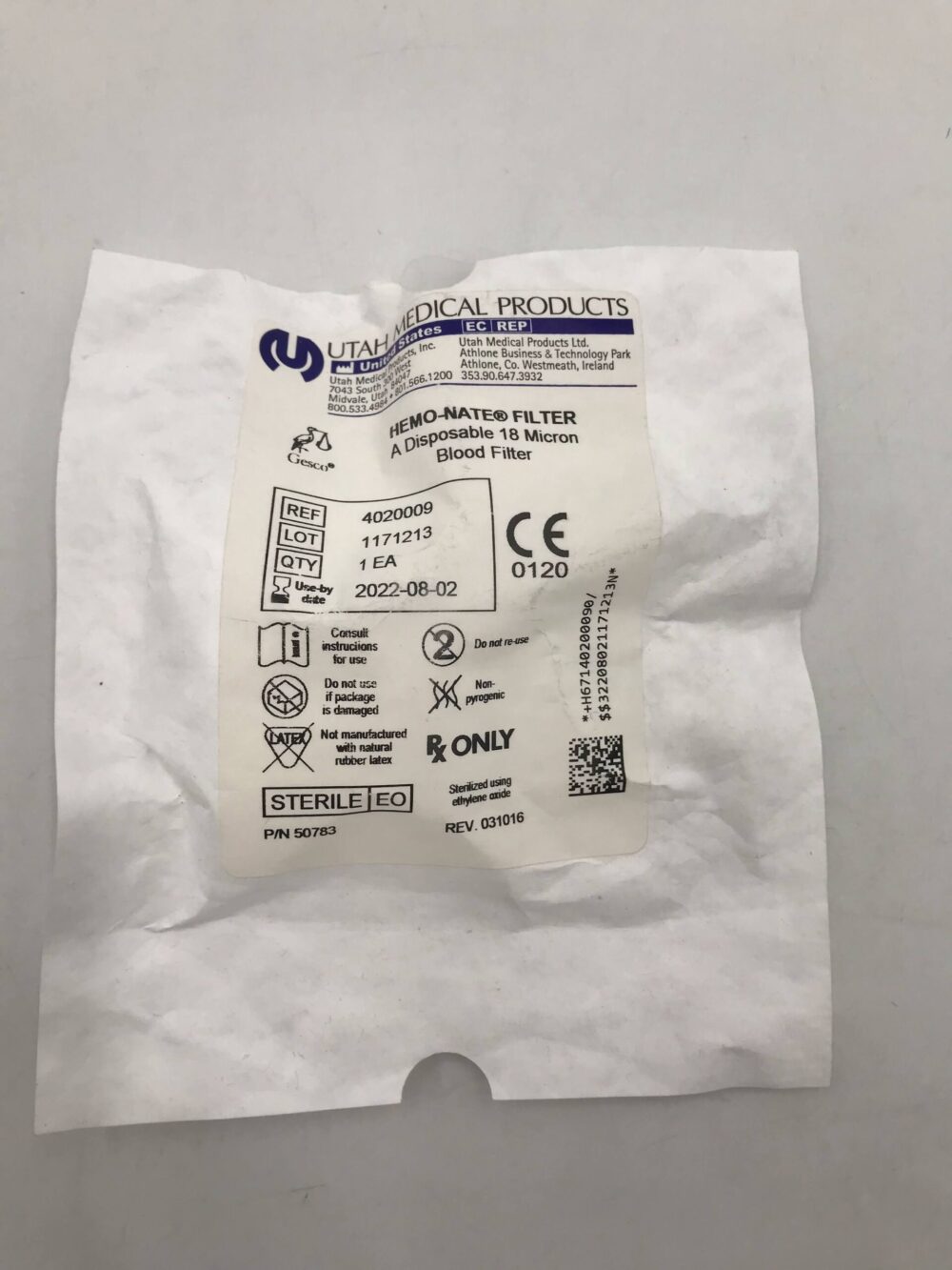 Hemo-Nate Filter – GB TECH USA