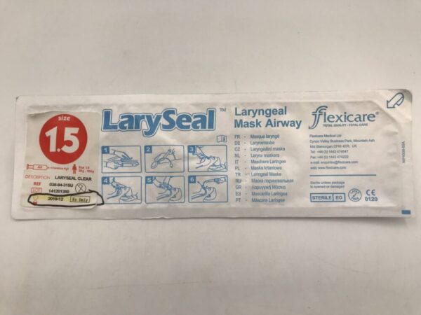 Flexicare 038-94-315U Laryseal Laryngeal Mask Airway Size 1.5 (5-10 Kg ...